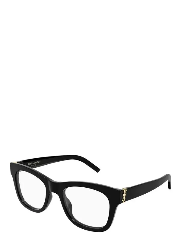 Saint Laurent Square Frame Eyeglasses - Black