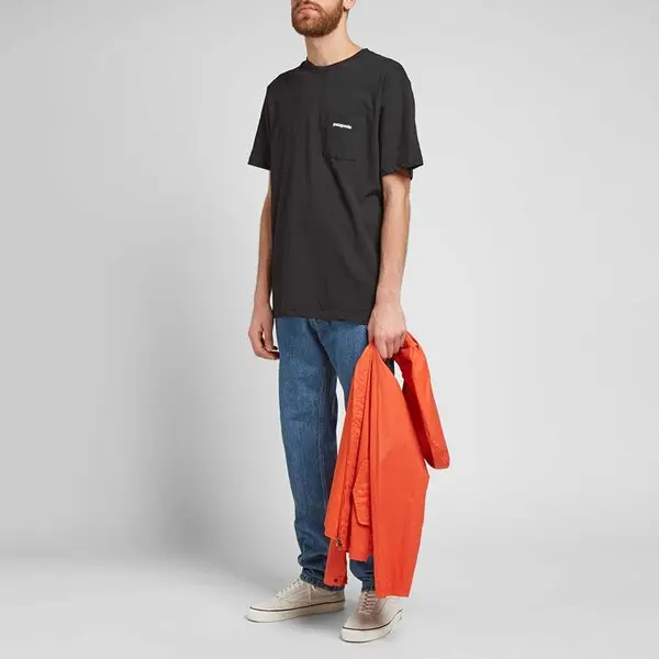 Patagonia Item O-neck Short-sleeved T-shirt - Black
