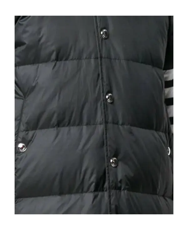 Thom Browne 4-stripe Padded Hooded Coat