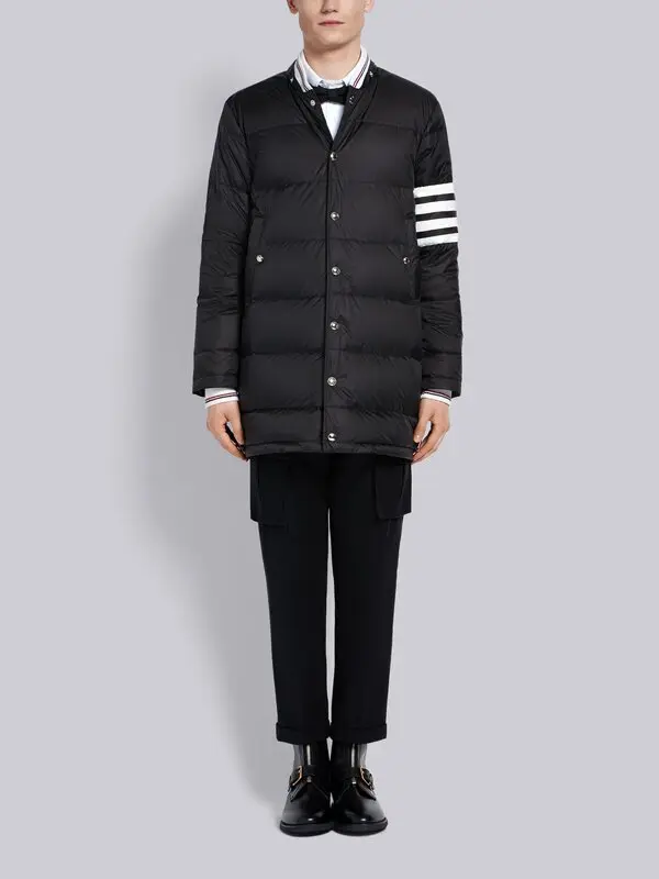Thom Browne 4-stripe Padded Hooded Coat