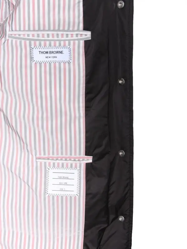 Thom Browne 4-stripe Padded Hooded Coat