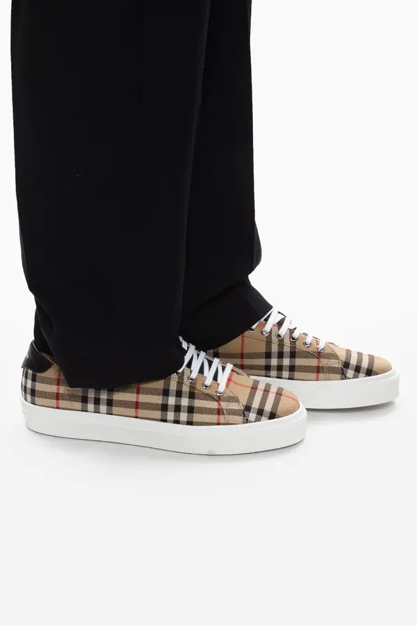 Burberry Vintage Check Low-top Sneakers