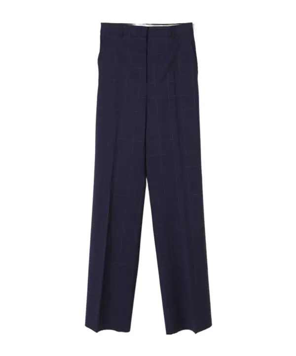 Max Mara Tailored Plaid Trousers