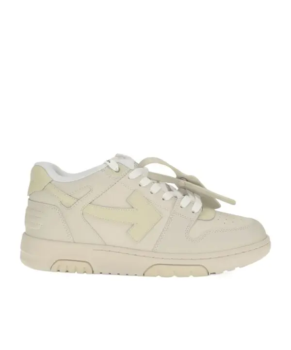 Off-White Out Of Office Lace-up Sneakers - Nude