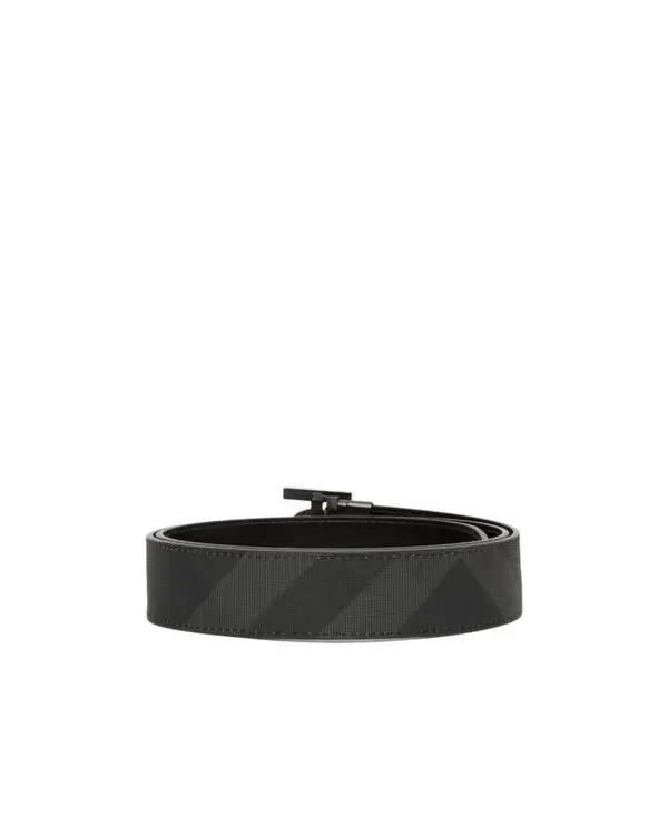Burberry Monogram Buckle Reversible Belt