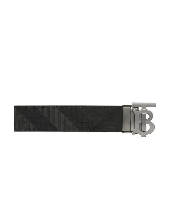 Burberry Monogram Buckle Reversible Belt