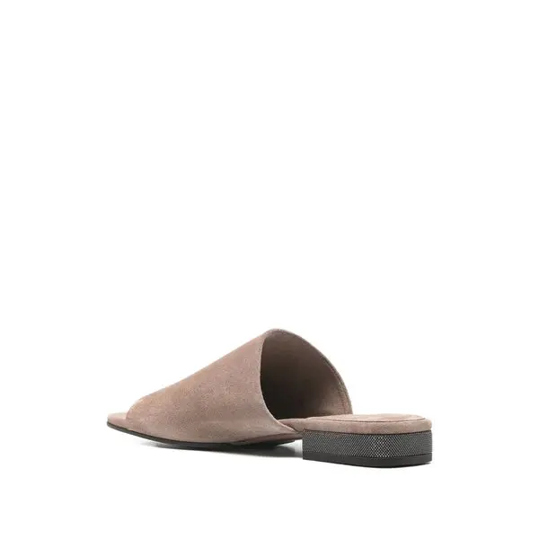 Brunello Cucinelli Open-toe Slip-on Mules