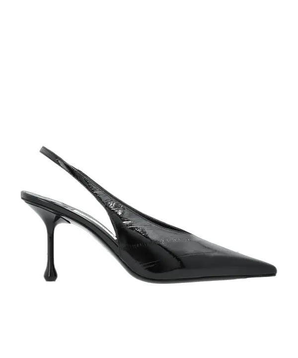 JIMMY CHOO Isa Pointed Toe Stiletto Slingbacks - Black