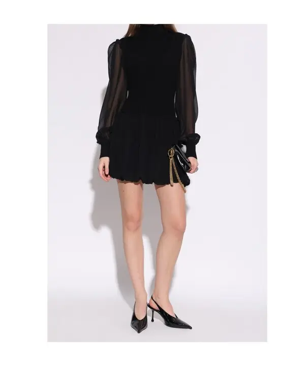 JIMMY CHOO Isa Pointed Toe Stiletto Slingbacks - Black