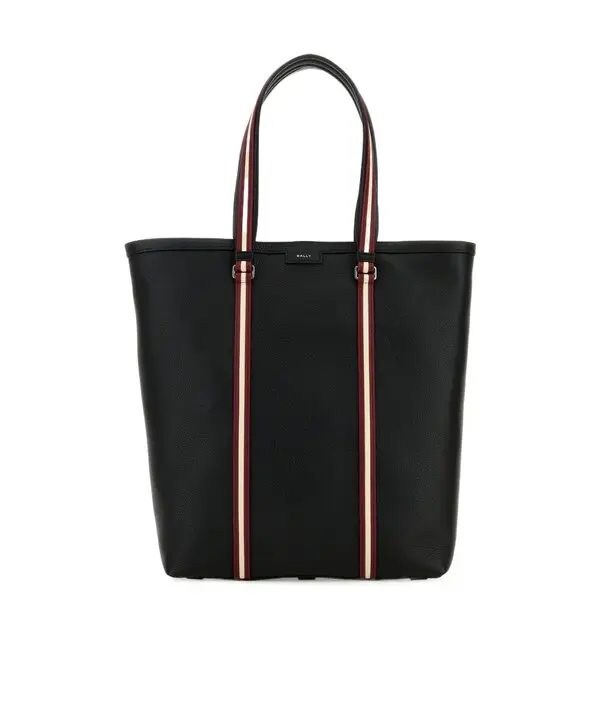 Bally Double Handle Tote Bag - Black