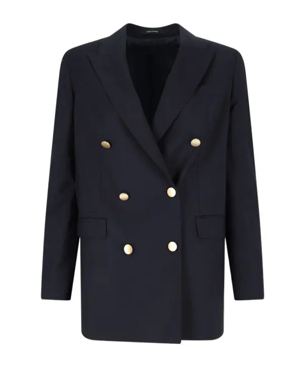 Tagliatore Jasmine Double-breasted Tailored Blazer - Black