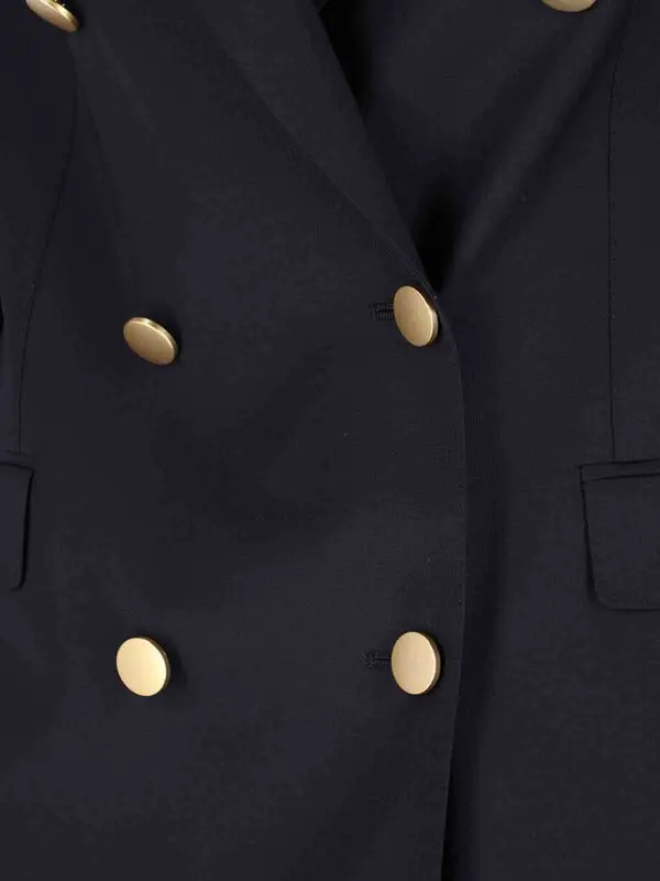 Tagliatore Jasmine Double-breasted Tailored Blazer - Black