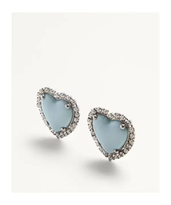 Valentino Garavani Coeur Hyperbole Heart-shaped Earrings