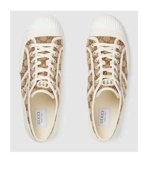 Gucci Monogrammed Low-top Sneakers