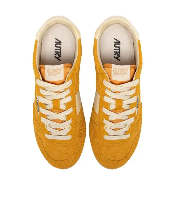 AUTRY Windspin Lace-up Sneakers - Nude