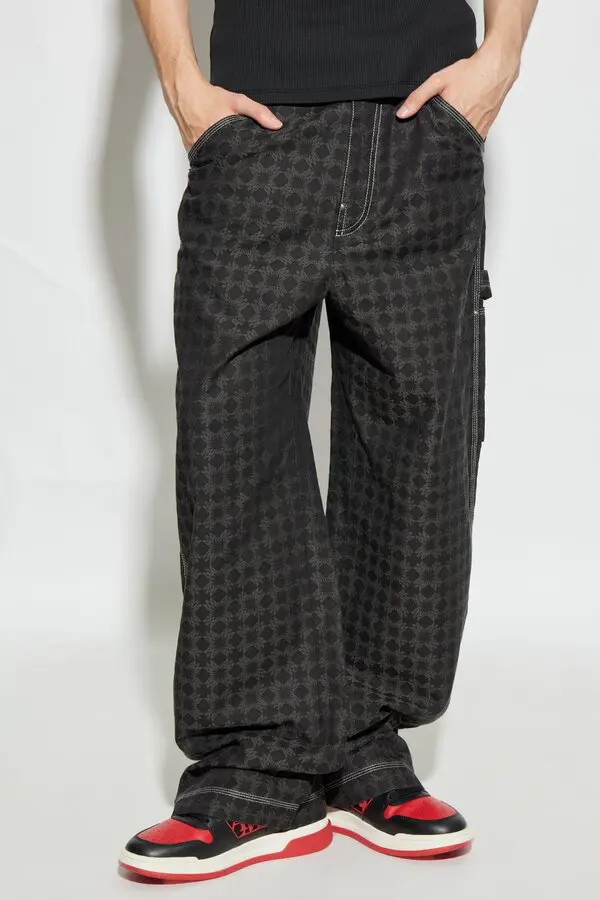 Amiri Ma Quad Checked Trousers