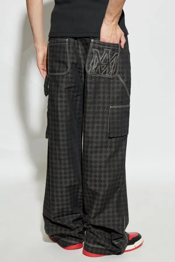 Amiri Ma Quad Checked Trousers