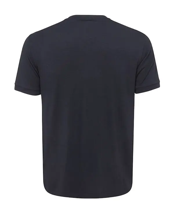 Giorgio Armani Logo Embroidered Crewneck T-shirt