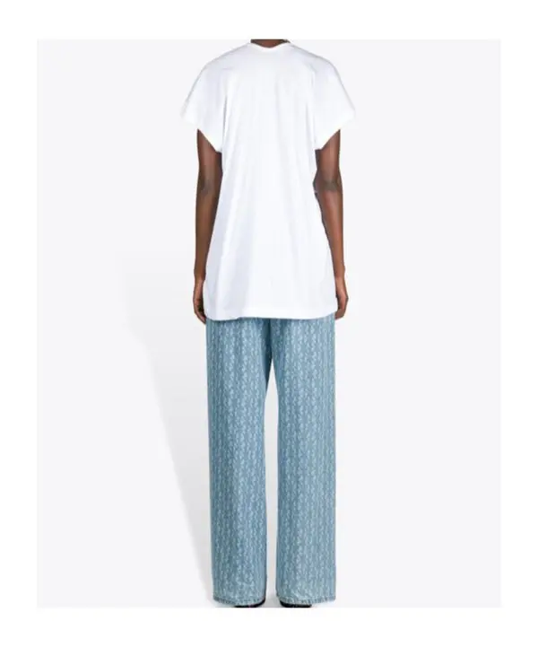 Dries Van Noten Short-sleeve V-neck T-shirt - White