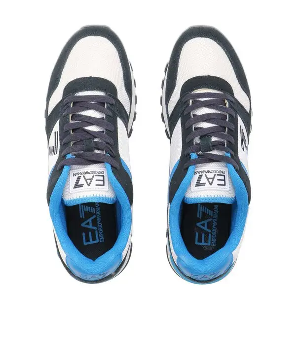 EA7 Logo Strapped Casual Sneakers
