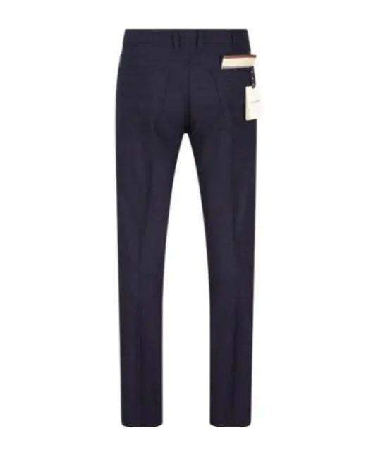 Jacob Cohen Logo Patch Straight Leg Trousers