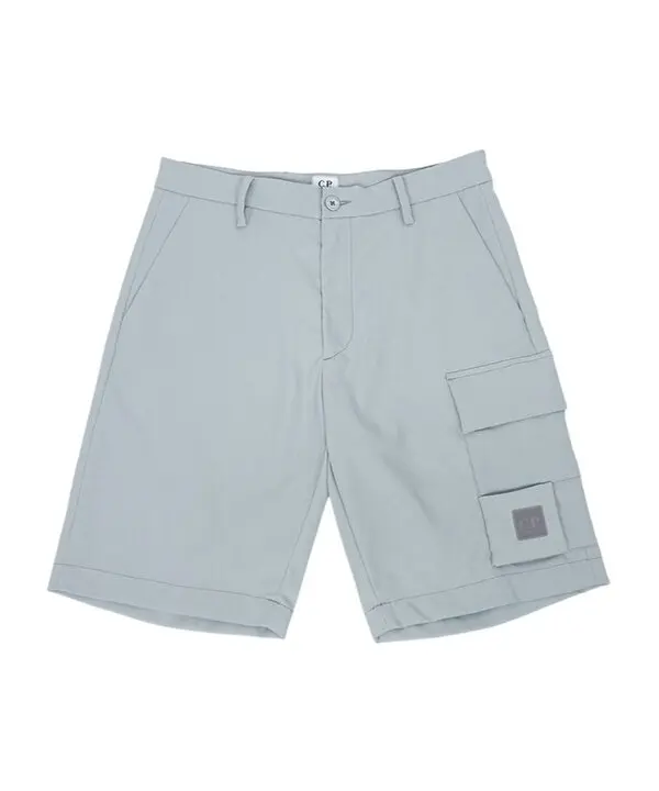C.P. COMPANY Logo Patch Bermuda Shorts