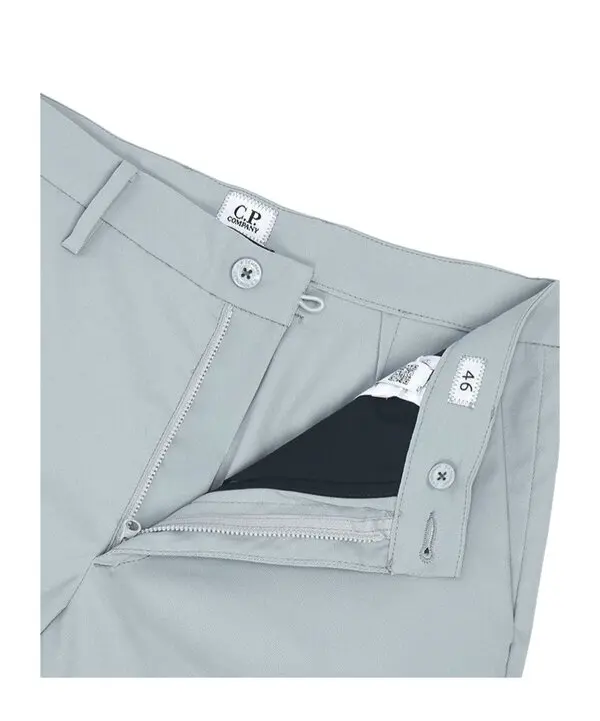C.P. COMPANY Logo Patch Bermuda Shorts