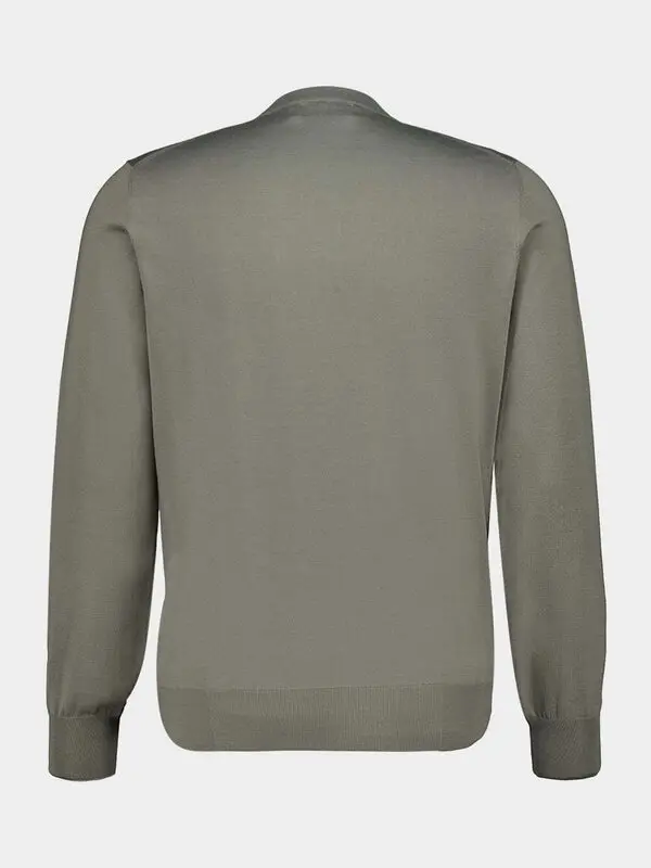 Brunello Cucinelli Crewneck Knitted Jumper - Gray