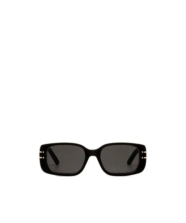 Dior Rectangular Frame Sunglasses - Black