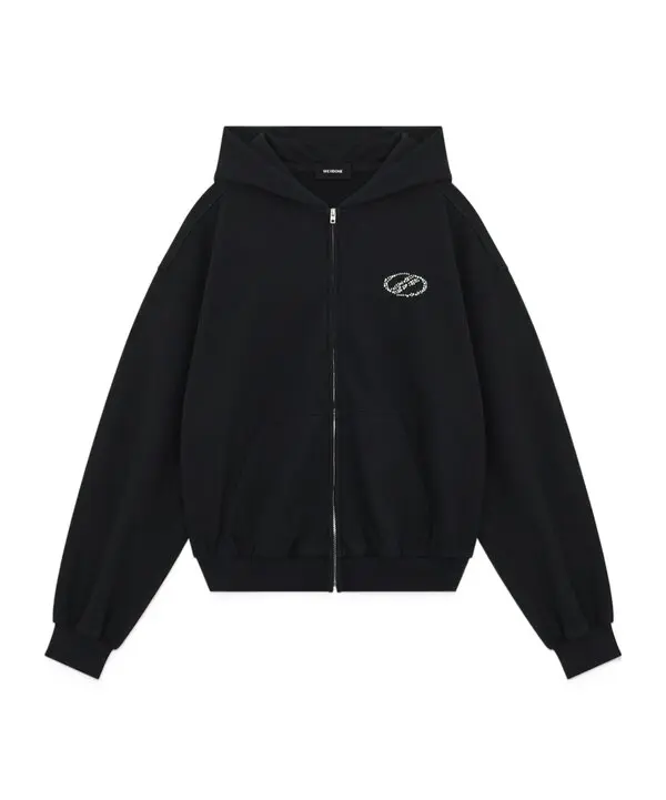 We11Done Zipper Hoodie - Black