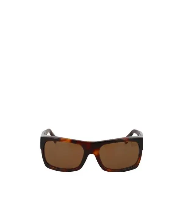 TOM FORD Tortoiseshell Square Frame Sunglasses - Brown