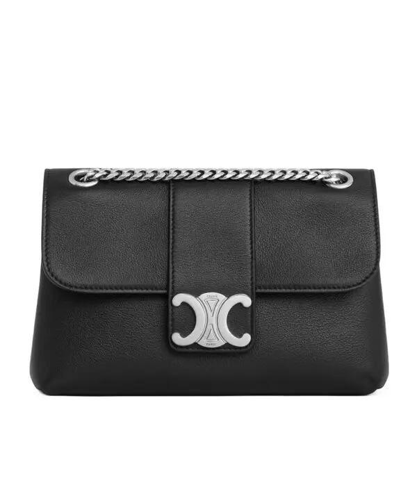Celine Teen Victoire Bag In Supple Calfskin