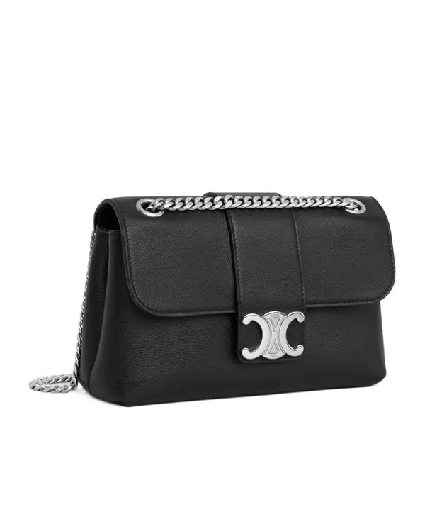 Celine Teen Victoire Bag In Supple Calfskin