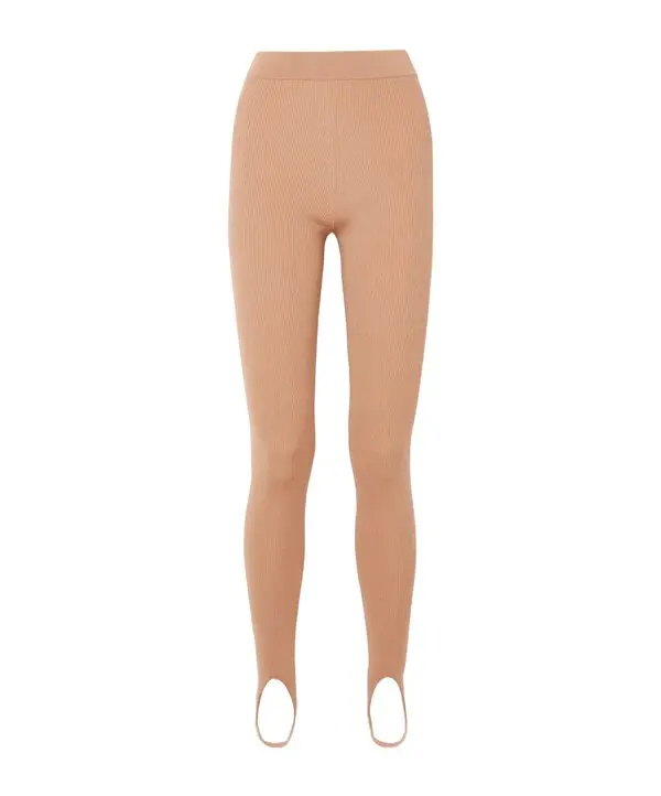 TOM FORD Ribbed Cashmere Blend Stirrup Pants