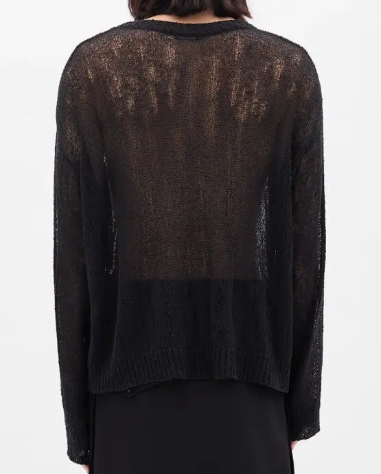 ANN DEMEULEMEESTER Joas Comfort Crew Neck Sweater