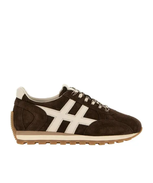 Hogan 86er Lace-up Sneakers - Brown
