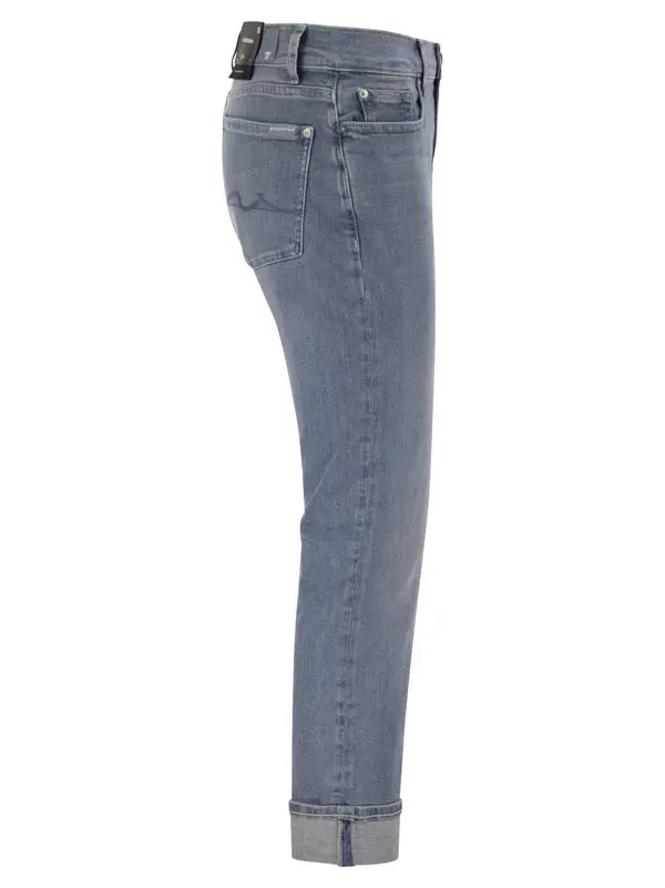 7 For All Mankind Relaxed Skinny Boyfriend Jeans
