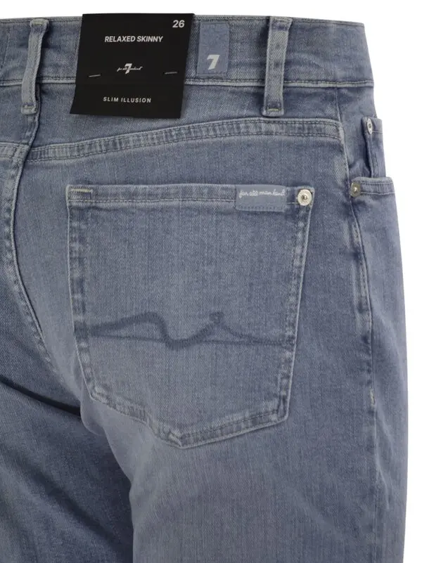 7 For All Mankind Relaxed Skinny Boyfriend Jeans