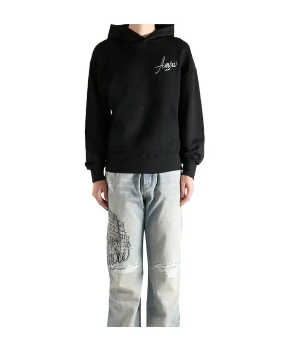 Amiri Embroidered Long Sleeve Sweatshirt