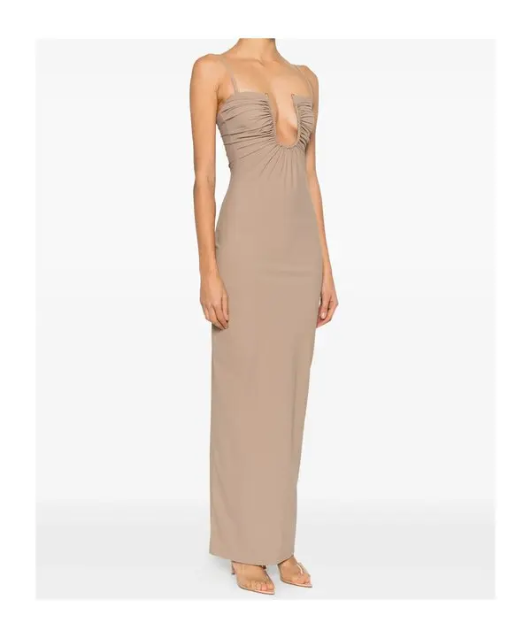 Christopher Esber Ruched Midi Dress