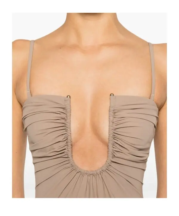 Christopher Esber Ruched Midi Dress