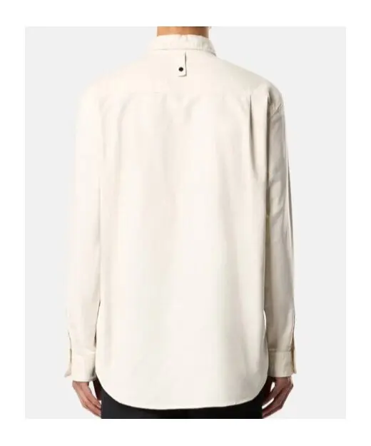 Stone Island Logo Embroidered Shirt