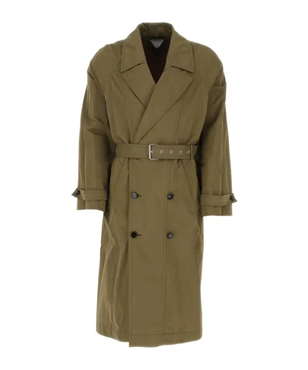 Bottega Veneta Buttoned Trench Coat - No