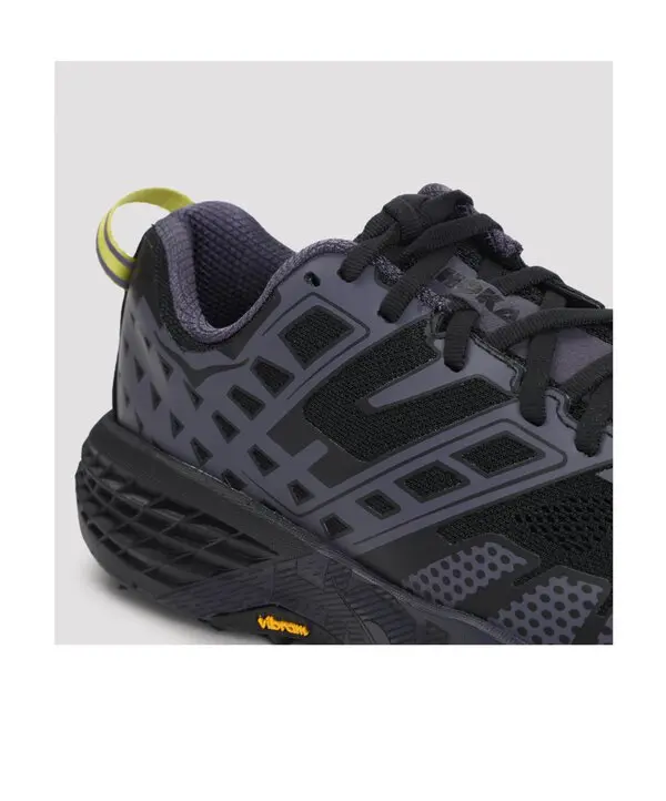 Hoka One One Speedgoat 2 Lace-up Sneakers - Black