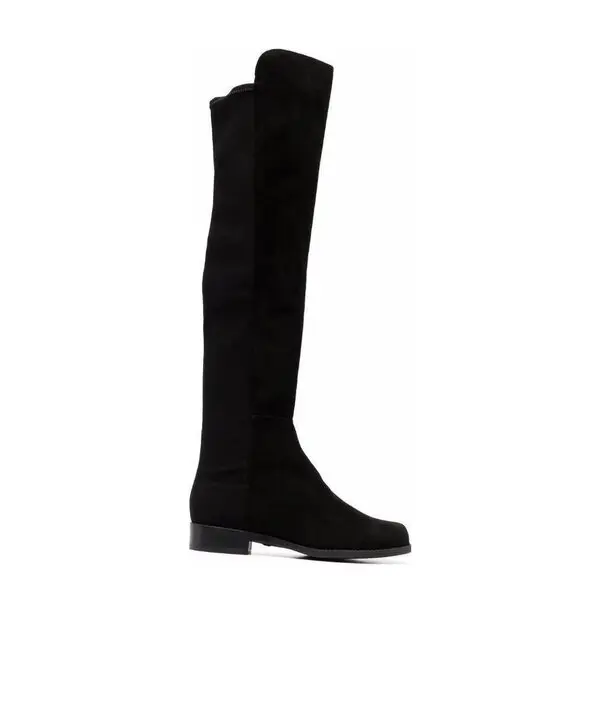 STUART WEITZMAN Knee-high Suede Boots - Black
