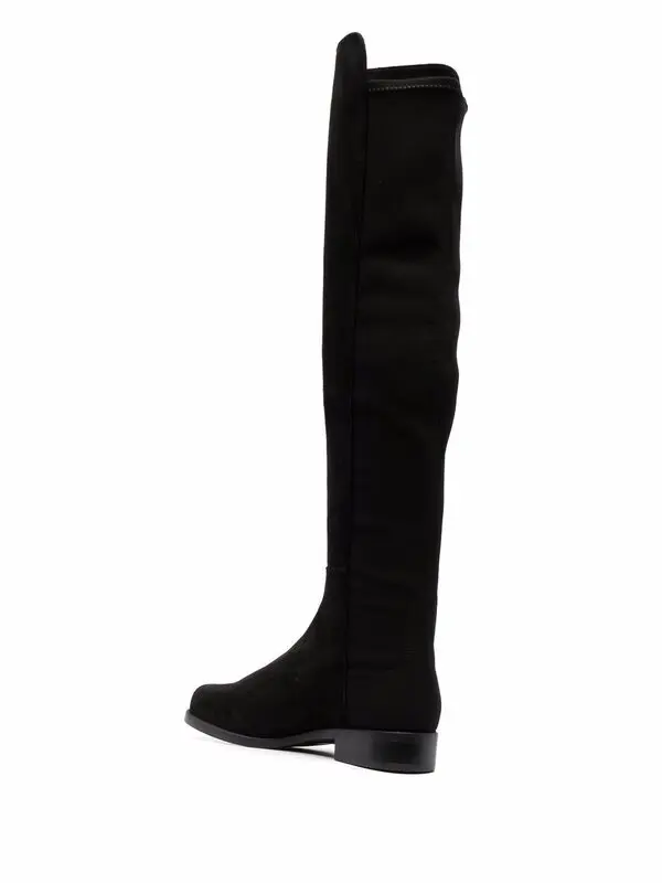 STUART WEITZMAN Knee-high Suede Boots - Black