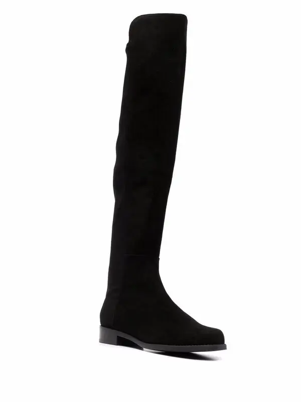 STUART WEITZMAN Knee-high Suede Boots - Black
