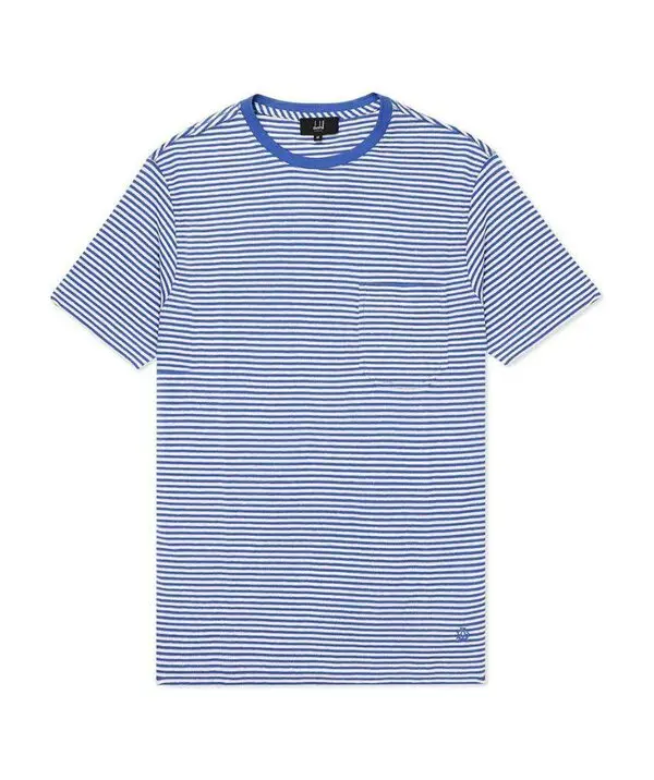Dunhill Round Neck Striped T-shirt