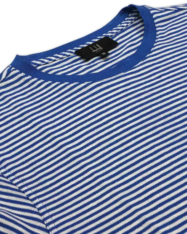 Dunhill Round Neck Striped T-shirt