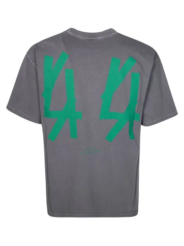 44 LABEL GROUP Logo T-shirt - Gray